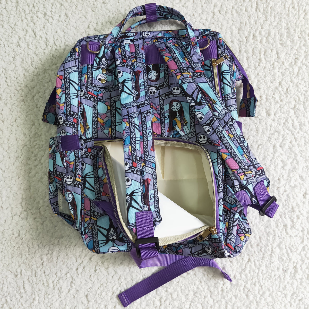 BA0015 halloween diaper bag backpack – Tinaclotheswholesale