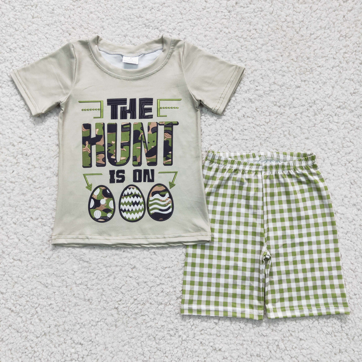 BSSO0096 baby boy clothes egg hunt easter outfits-promotion $2.99 2026 ...
