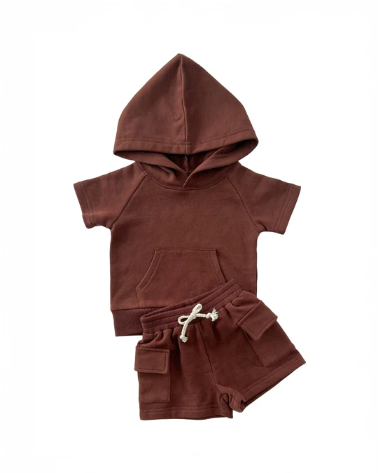 BSSO1437 pre-order baby boy clothes brown toddler boy summer outfit-20 ...