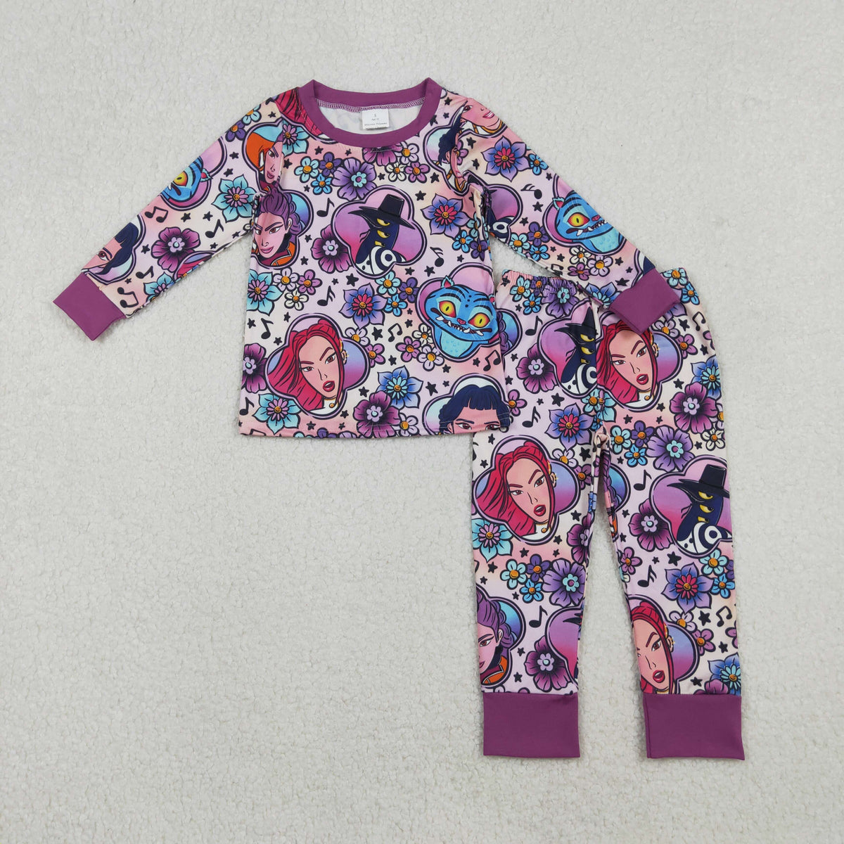 RTS toddler clothes matching kpop print clothing mama kids christmas c ...