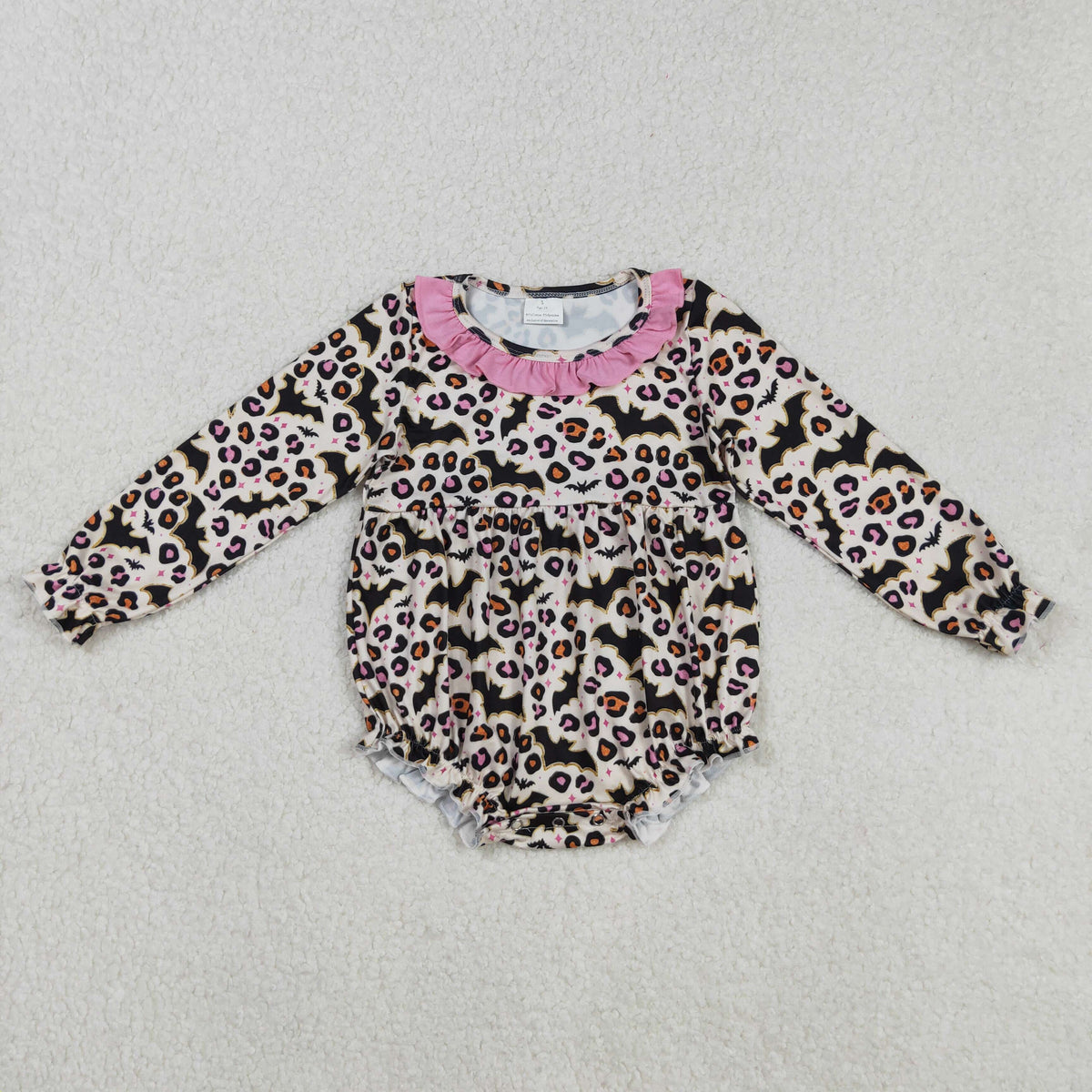RTS kids matching clothing bat leopard print clothing girl halloween w ...