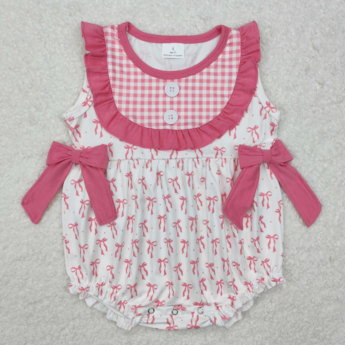 RTS kids clothing Matching Summer Dress Bow Grandmillennial Summer Clo ...