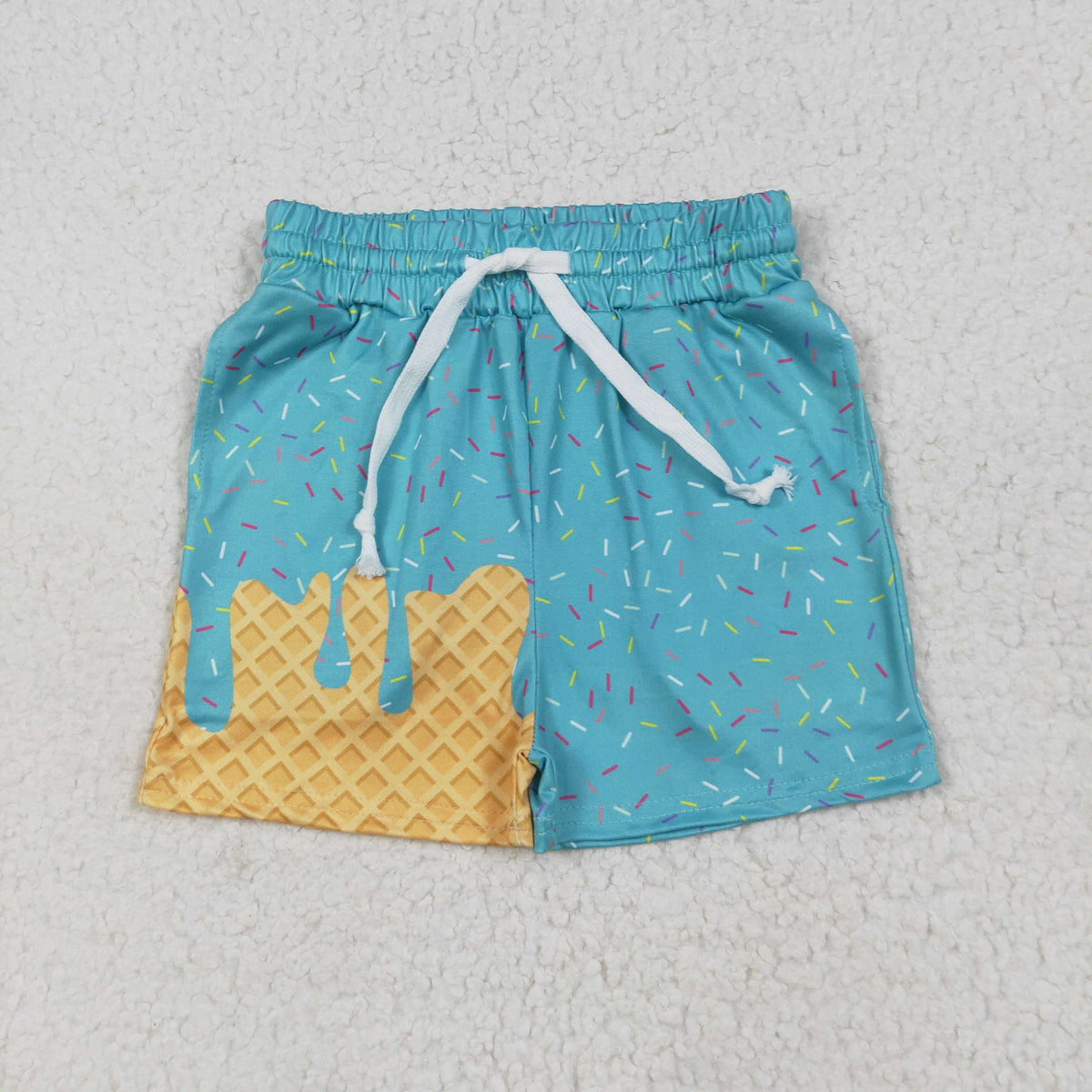RTS toddler clothes matching clothing ice cream shorts baby summer clo ...